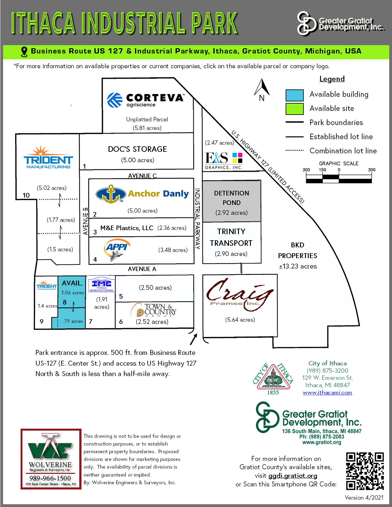Ithaca Industrial Park | Greater Gratiot Development Inc